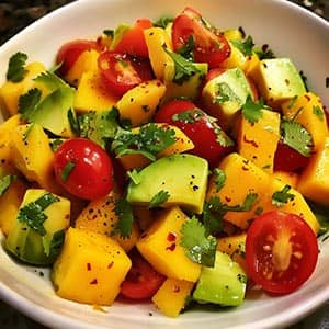 Mango Avocado Salad Recipe - Masters of Kitchen - Recipes