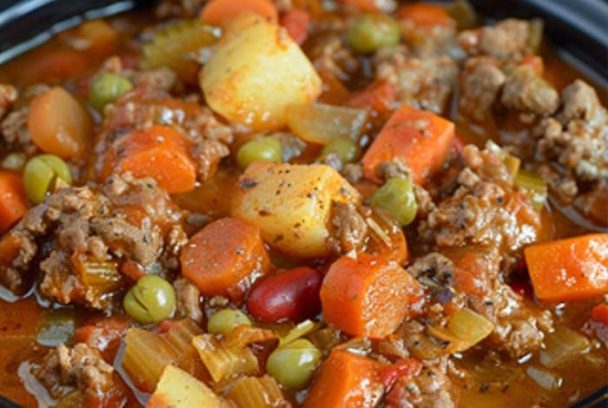 Slow Cooker Poor Man's Stew Recipe