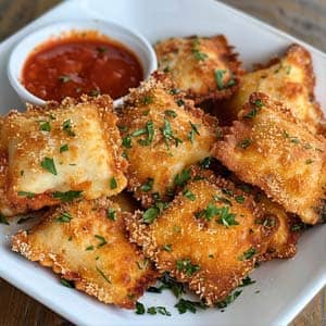 Crispy Fried Ravioli Recipe - Masters of Kitchen