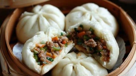 Meat Buns Recipe - Masters of Kitchen