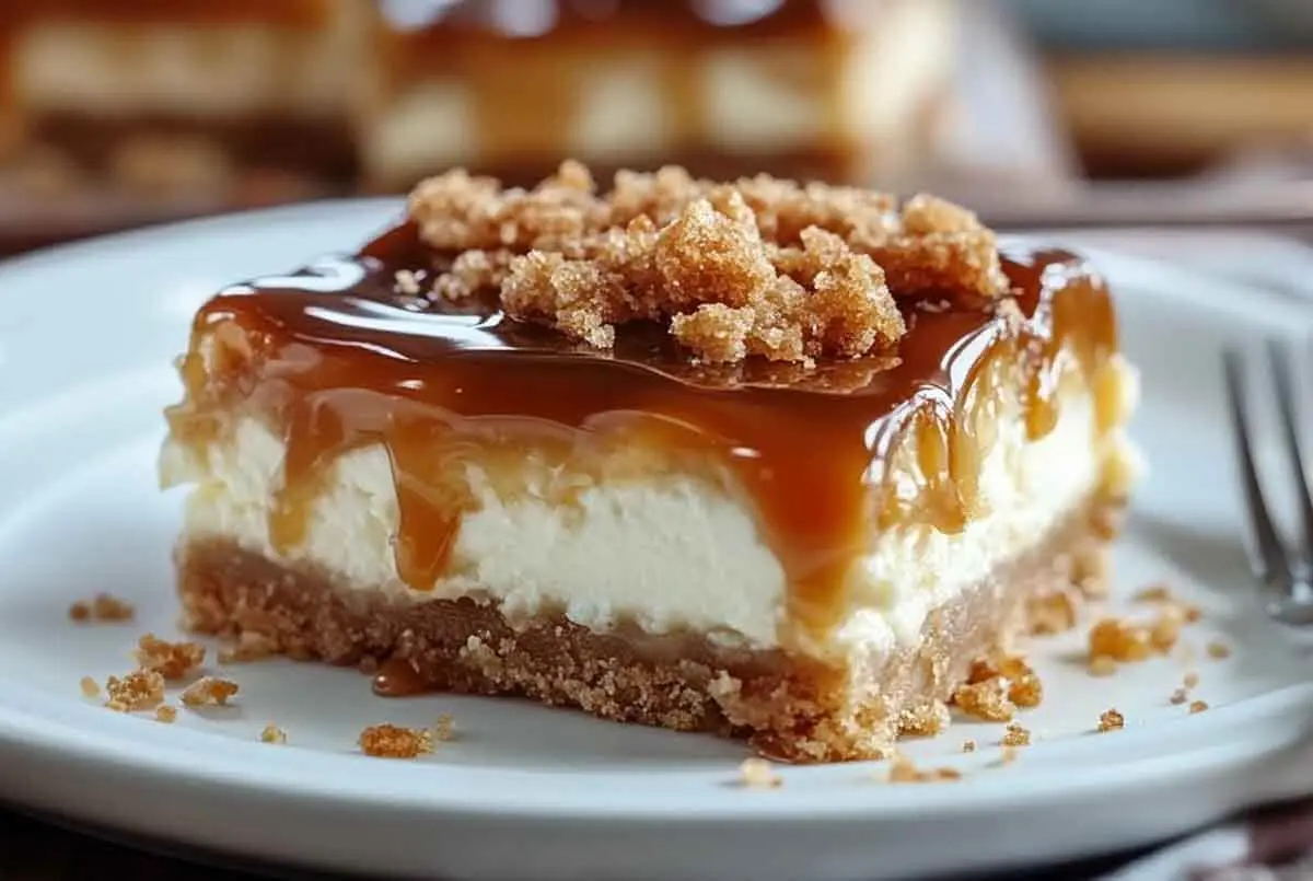 Caramel Cheesecake Bars Recipe – Masters of Kitchen