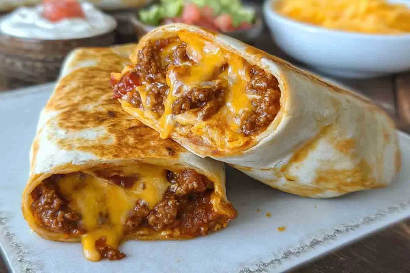 Copycat Taco Bell Chili Cheese Burrito Recipe - Easy & Cheesy